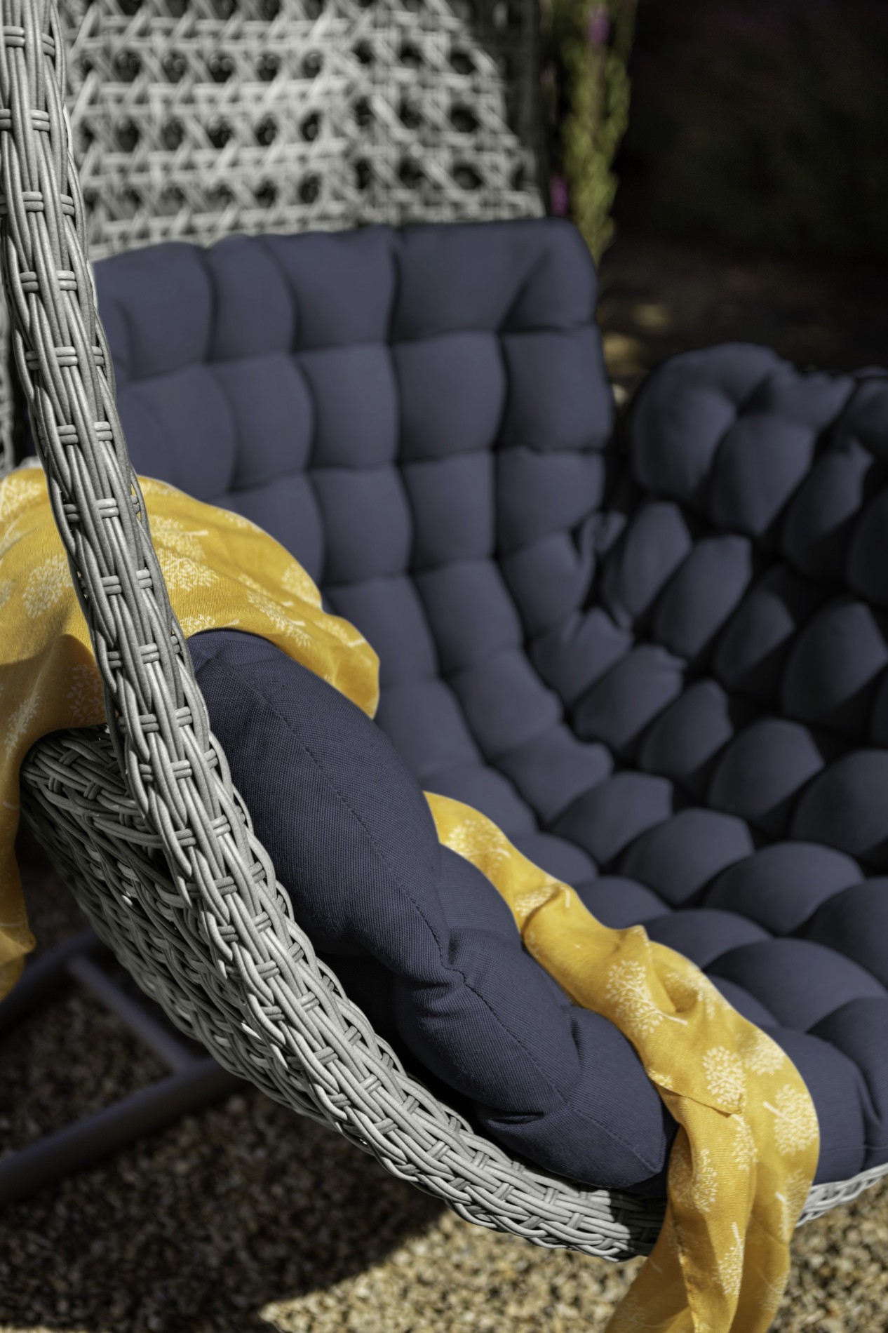 Hartman Heritage Garden Furniture Hanging Chair - Ash Rattan Garden ...