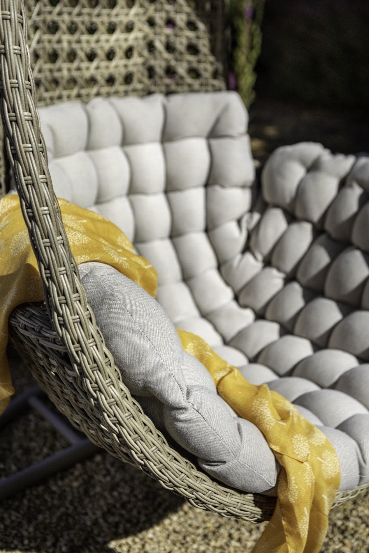 Hartman Heritage Garden Furniture Hanging Chair - Beech Rattan Garden ...