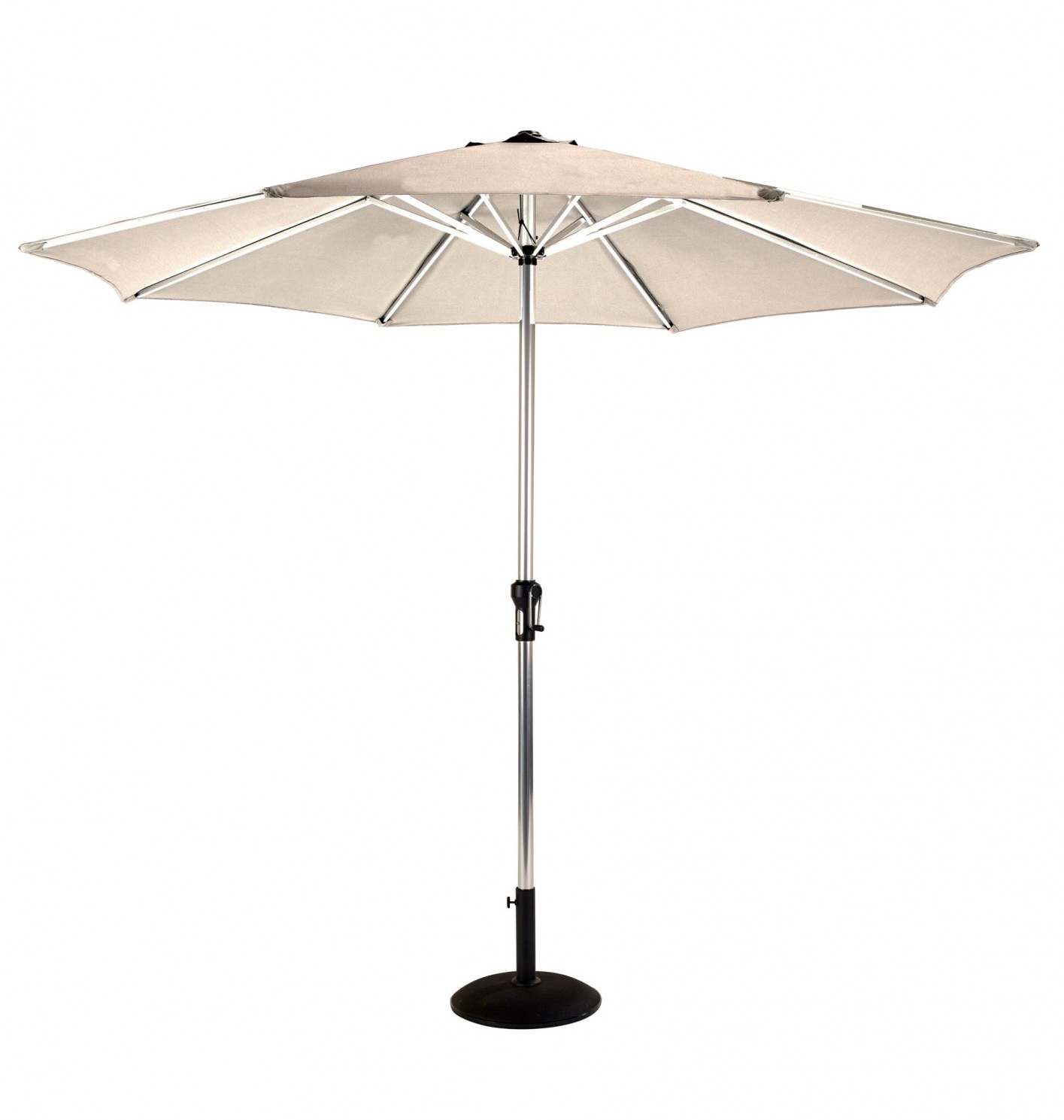 Hartman Luxury 3m Round Parasol - Dove Parasols Garden Furniture | The ...