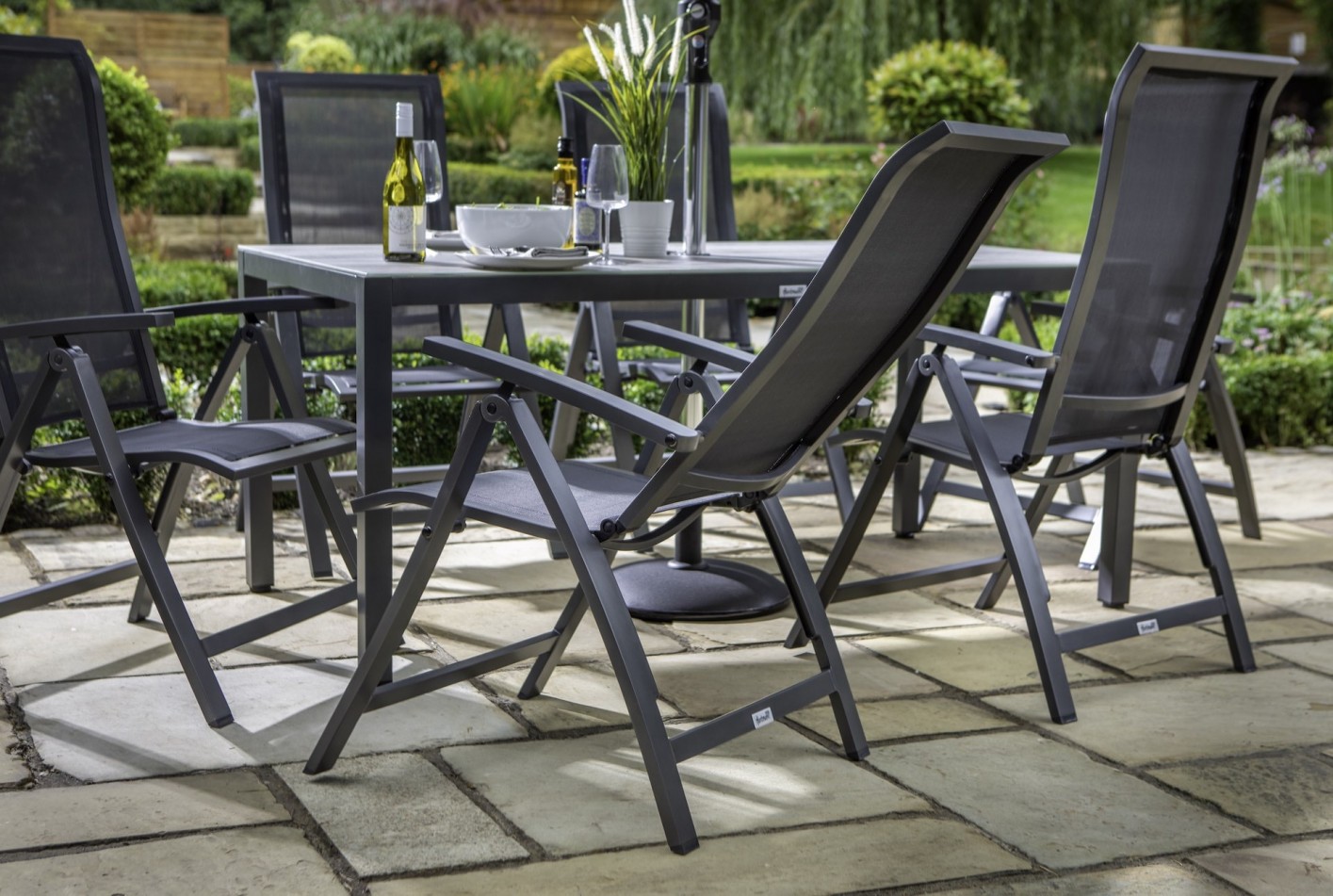 Hartman Vienna Reclining Garden Furniture Dining Chair - Xerix ...